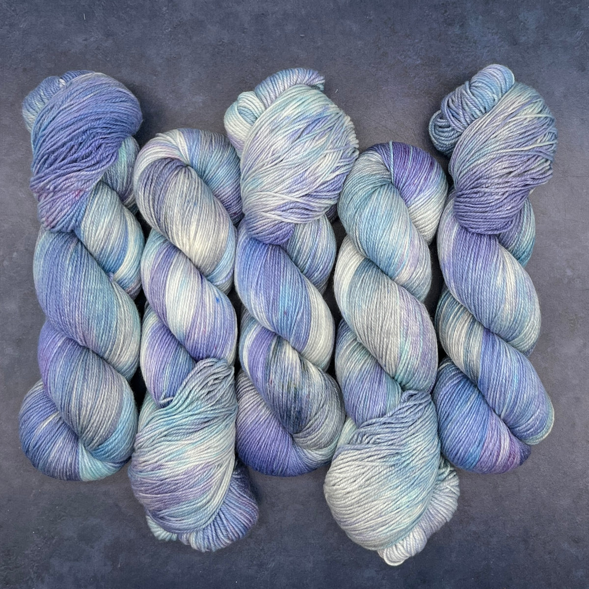 Glacial Ice || Atomic Silk Sock – Clockwork Fiber Company